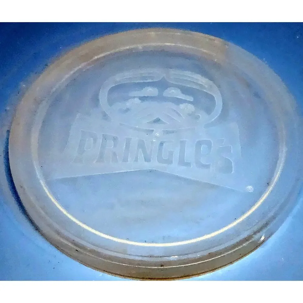 Pringles | Other | Pringles Can Yellow Extra Rippled Original Big Head ...